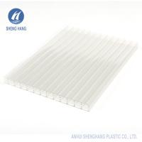 China Anti UV Four Wall Hollow Polycarbonate Sheet 14mm Thick 2000x3000mm for sale