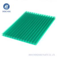 China Anti UV Four Wall Hollow Polycarbonate Sheet 14mm Thick 2000x3000mm for sale