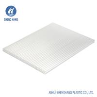 China UV Protection 50um Honeycomb Polycarbonate Roof Panels 10mm Multiwall Lightweight for sale