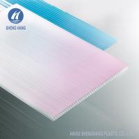 China Honeycomb Polycarbonate Sheet 6mm 2100x3000mm Thermal Insulation UV Resistant for sale