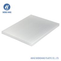 China Anti UV Cellular Honeycomb Polycarbonate Sheet 6mm to 12mm for Greenhouse Roofing for sale
