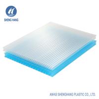China Anti UV Cellular Honeycomb Polycarbonate Sheet 6mm to 12mm for Greenhouse Roofing for sale