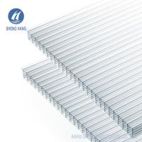 China Windows Fireproof Five Wall Polycarbonate Panels 12mm 2100*6000mm for sale