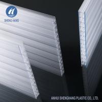 China Unbreakable Thermoclear Multi Wall Polycarbonate Sheet Hollow 6 Wall Eco for sale