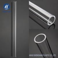 China 1000mm Clear Extruded Acrylic Tube 3mm Wall Thickness PMMA Plexiglass Pipe SGS for sale