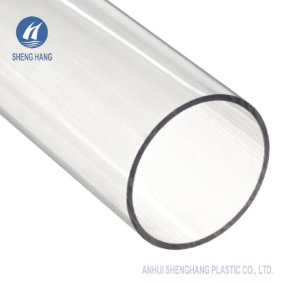 China Clear Acrylic Round Tube 4 Inch OD Wearproof Extruded Plexiglass Pipe 2000mm Length for sale