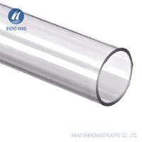 China Clear Acrylic Round Tube 4 Inch OD Wearproof Extruded Plexiglass Pipe 2000mm Length for sale