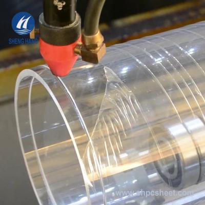 China Clear Cast Acrylic Tube Large Diameter 50mm to 1800mm OD Eco Friendly Plexiglass Cylinder for sale