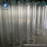 China Large Diameter Clear Cast Acrylic Tube 4mm Wall ODM Chemical Resistance for sale