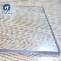 China 3.3ft 5.9ft 6mm Polycarbonate Solid Sheet Roofing Panels Uv Protection Anti Flame for sale