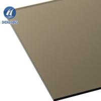 China Anti Scratch 4x8 Polycarbonate Solid Sheet 2mm UV Protection Fireproof High Plasticity for sale
