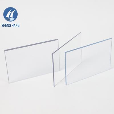 China Anti Scratch 4x8 Polycarbonate Solid Sheet 2mm UV Protection Fireproof High Plasticity for sale