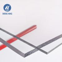 China 3mm Clear Polycarbonate Solid Sheet 4x8 UV Resistant High Impact Strength PC Panel for sale