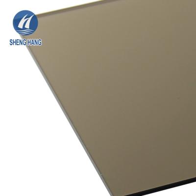 China SGS Brown Polycarbonate Solid Sheet 2000x3000mm UV Resistant 10 Year Warranty for sale