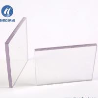 China Clear PC Solid Sheet 6mm 15mm High Impact Polycarbonate Sheet Double Side UV Protection for sale
