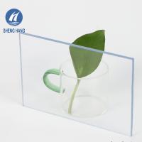 China 3mm Transparent Polycarbonate Solid Sheet UV Stabilized ISO9001 1220x2440mm for sale