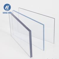 China 1.82mpa 5mm Clear Solid Polycarbonate Sheet 50 Micron UV Coating Anti Impact for sale
