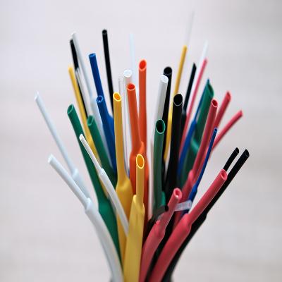 China 125 Degree Halogen Free Heat Shrink Tubing 300V / 600V Polyolefin Heat Shrink Tubing for sale