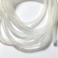 China Blue Silicone Rubber Tubing High Temperature Silicone Spiral Wrap Flexible for sale