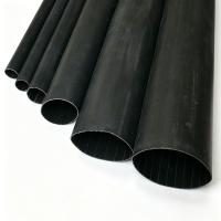 China Black Halogen Free Heat Shrink Tubing Waterproof Medium Wall Heat Shrink Tubing Low Voltage for sale