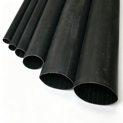 China Black Halogen Free Heat Shrink Tubing Waterproof Medium Wall Heat Shrink Tubing Low Voltage for sale