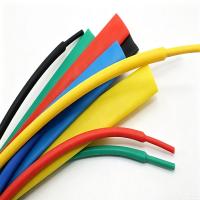 China 600V Halogen Free Heat Shrink Tubing Environmentally Friendly Thin Wall Polyolefin Heat Shrink Tubing 135 Degree for sale