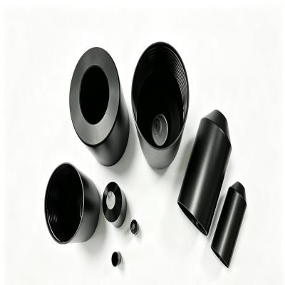 China Black Heat Shrink Cap Waterproof Insulation End Cap IP67 Protection for sale