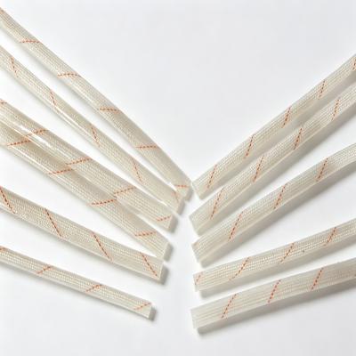China 2715 PVC Fiberglass Sleeving Varnished Fiberglass Insulation Sleeve Customized for sale