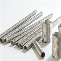 China Customized Aluminum Foil Fiberglass Sleeve RoHS Corrugated Cable Sleeve for sale
