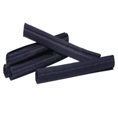 China Textile Woven Self Wrapping Sleeve Noise Reduction Self Closing Cable Sleeve Soft for sale