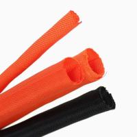 China Textile Woven Self Wrapping Sleeve Noise Reduction Self Closing Cable Sleeve Soft for sale