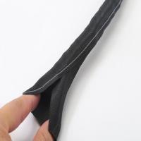 China Lightweight Self Wrapping Braided Sleeving Flame Retardant PET Braided Sleeve Halogen Free for sale
