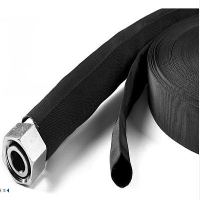 China Single Layer Polyester Braided Sleeving Lightweight Braided Cable Sleeving Abrasion Resistant for sale