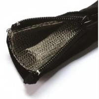 China Reusable Zippered Cable Sleeve Customized Cable Shielding Sleeve Black for sale