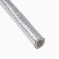 China Aluminum Foil Fiberglass Halogen Free Sleeve Customized Self Wrapping Sleeve for sale