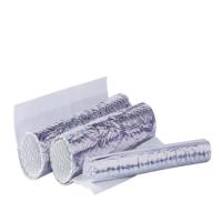 China Aluminum Foil Fiberglass Halogen Free Sleeve Customized Self Wrapping Sleeve for sale