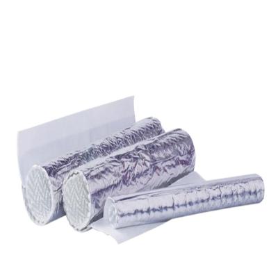 China Aluminum Foil Fiberglass Halogen Free Sleeve Customized Self Wrapping Sleeve for sale