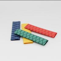 China Slip Resistant Flexible Heat Shrink Tubing Durable Soft Heat Shrink Tubing Textured for sale