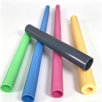 China Hard PVC Tube Sleeve Wear Resistant Pressure Resistant Plastic Tube Sleeve for sale