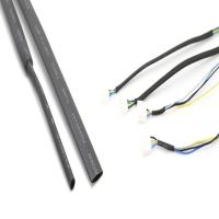 China Halogen Free Heat Shrinkable Tubes Environmental High Temperature Heat Shrink Tubing Black for sale