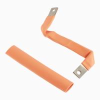 China Eco Friendly Orange Heat Shrink Tube Custom Heat Shrink Tubing For Electric Vehicle Busbar Insulation for sale