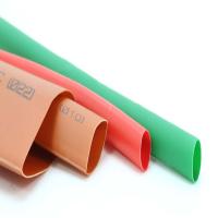 China Custom Glossy Heat Shrink Tubing 2X Colored Heat Shrink Tubing For Condenser And Evaporator for sale