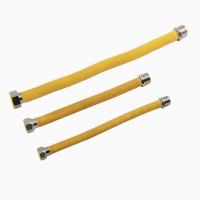 China Gas Pipe Flexible Heat Shrink Tubing Yellow Heat Shrink Tube for sale
