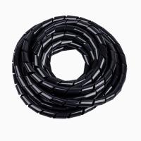 China Fire Retardant Spiral Wrapping Band PE Spiral Sleeve Cable Cover Customized for sale