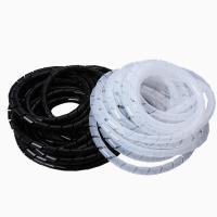 China Fire Retardant Spiral Wrapping Band PE Spiral Sleeve Cable Cover Customized for sale