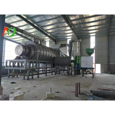 China Hard Wood to Charchoal and Biomass Carbonization Plant with Effective Volume of 7CBM for sale