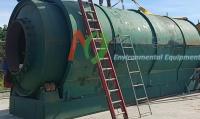 China Raw Material Waste Tyre/Plastics/Sludge/MSW 10-12 TPD MJ-12 Batch Type Pyrolysis Plant for sale