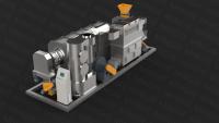 China Continuous Air Flow Pyrolysis Wood Charcoal Making Machine with Customize Voltage for sale