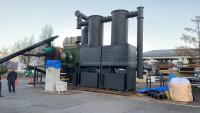 China Coconut Shell Charcoal Making Machine Carbonization Of Biomass for Energy Mining for sale