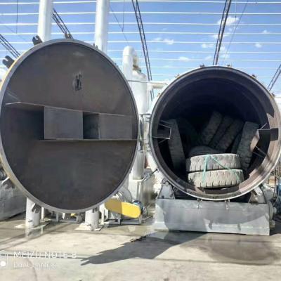China MJ-2 Model Skid Mounted Waste Plastics Pyrolysis Plant Weight KG 15000 kg for sale